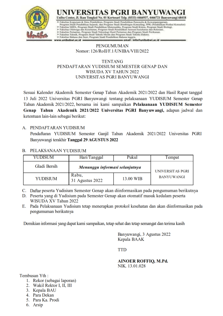 Yudisium Wisuda – Pendidikan Sejarah